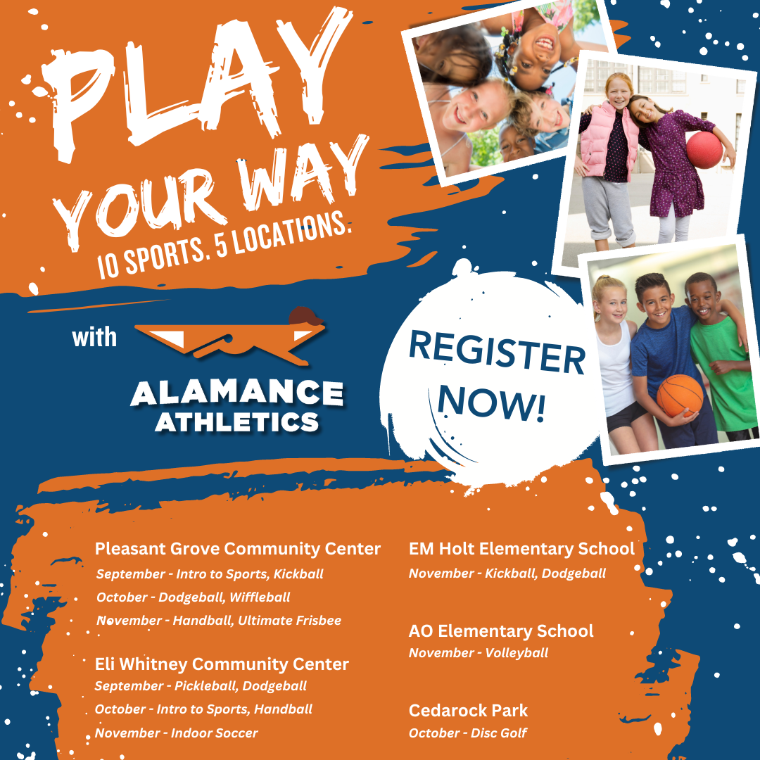 Athletics Alamance County Parks And Recreation
